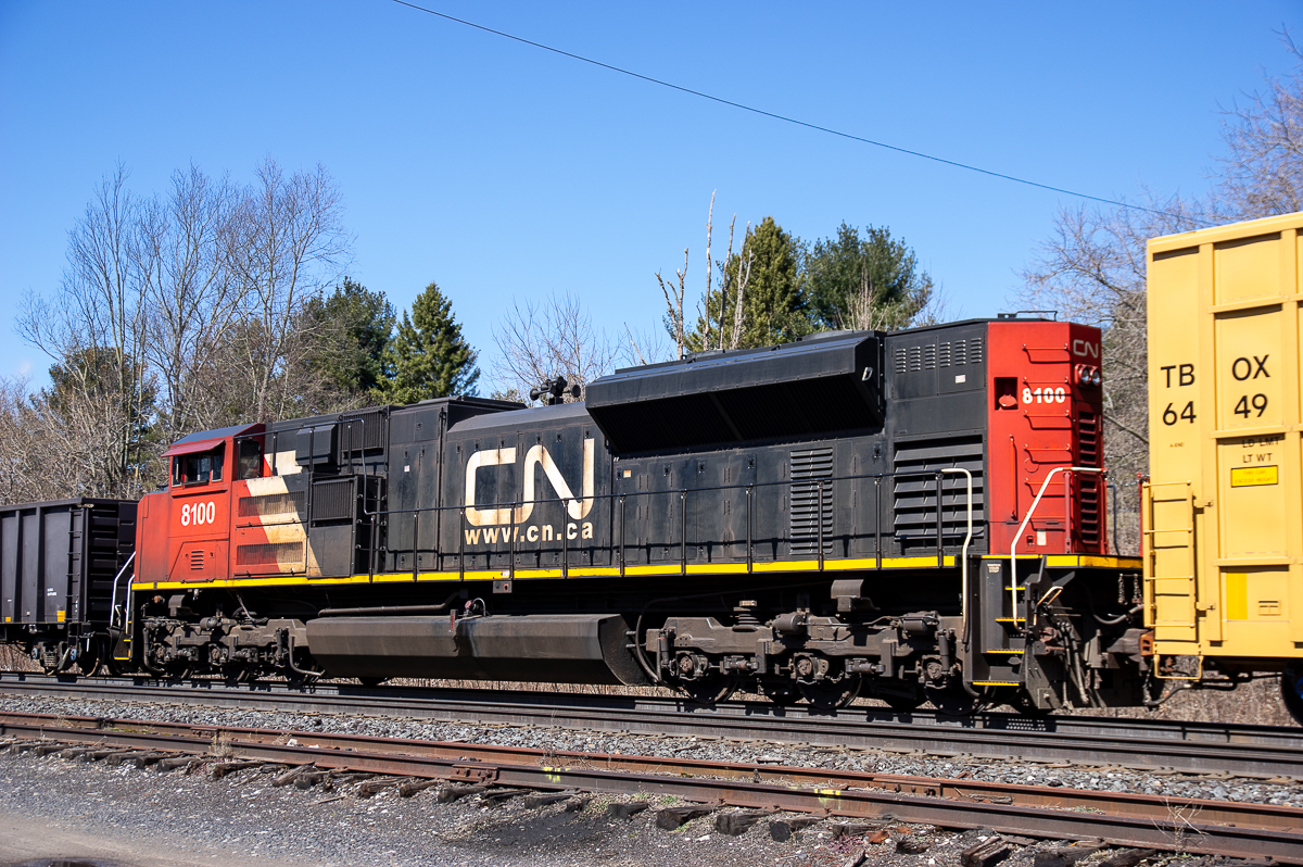 CN EMD SD70ACe No. 8100 – CNRHA