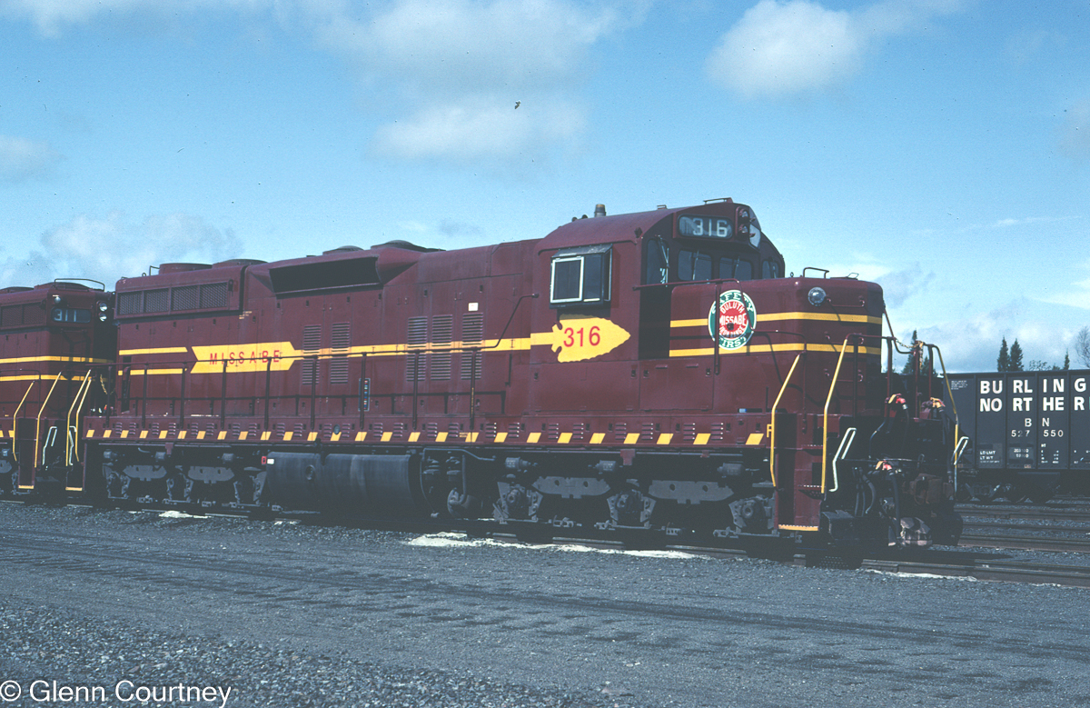 DMIR EMD SD-M No. 316 – CNRHA