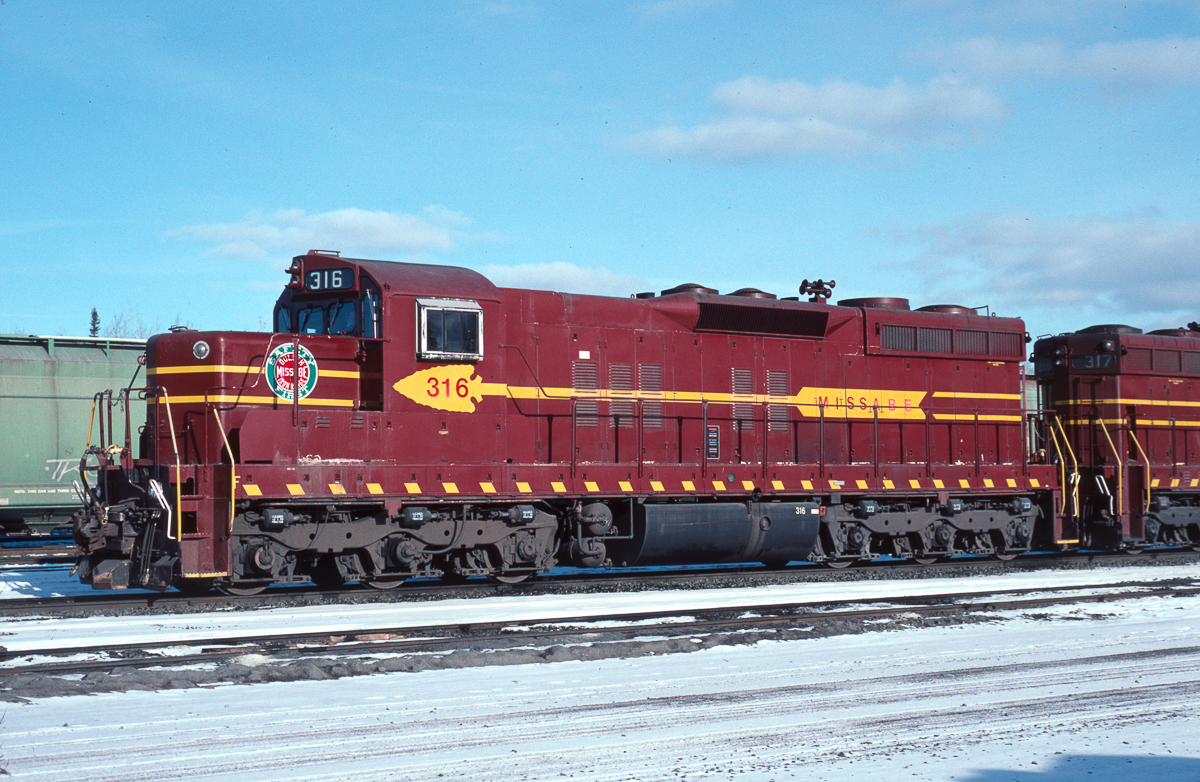 DMIR EMD SD-M No. 316 – CNRHA